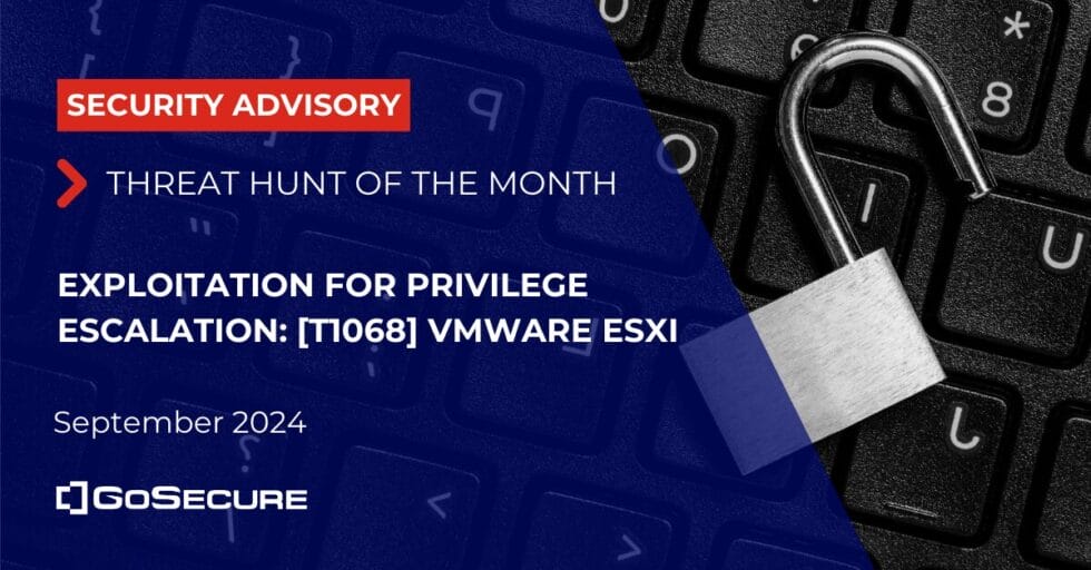 Threat Hunt of the Month: CVE-2024-37085 Vulnerability in VMware ESXi ...